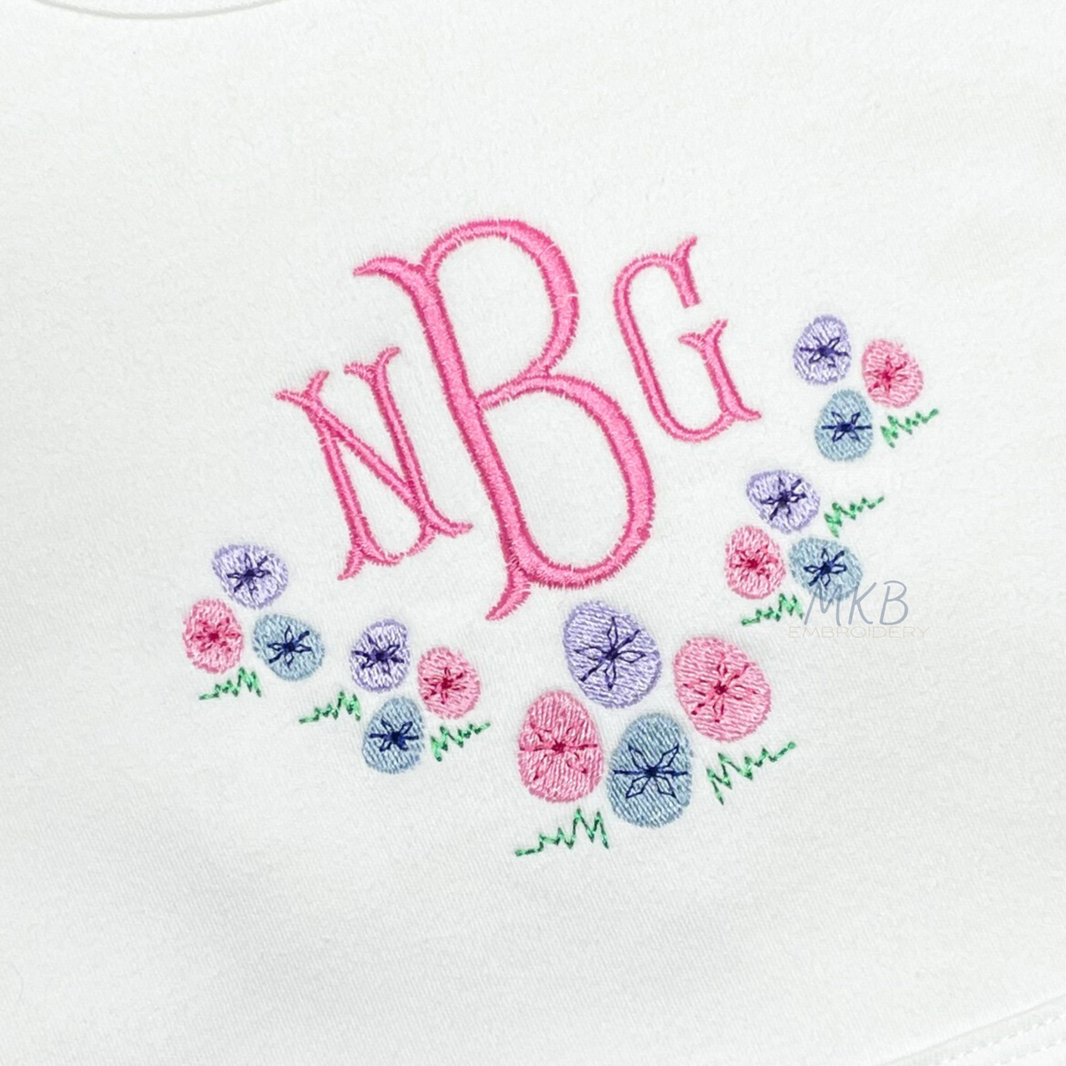 Egg Trio Monogram Frame – MKB Embroidery Designs