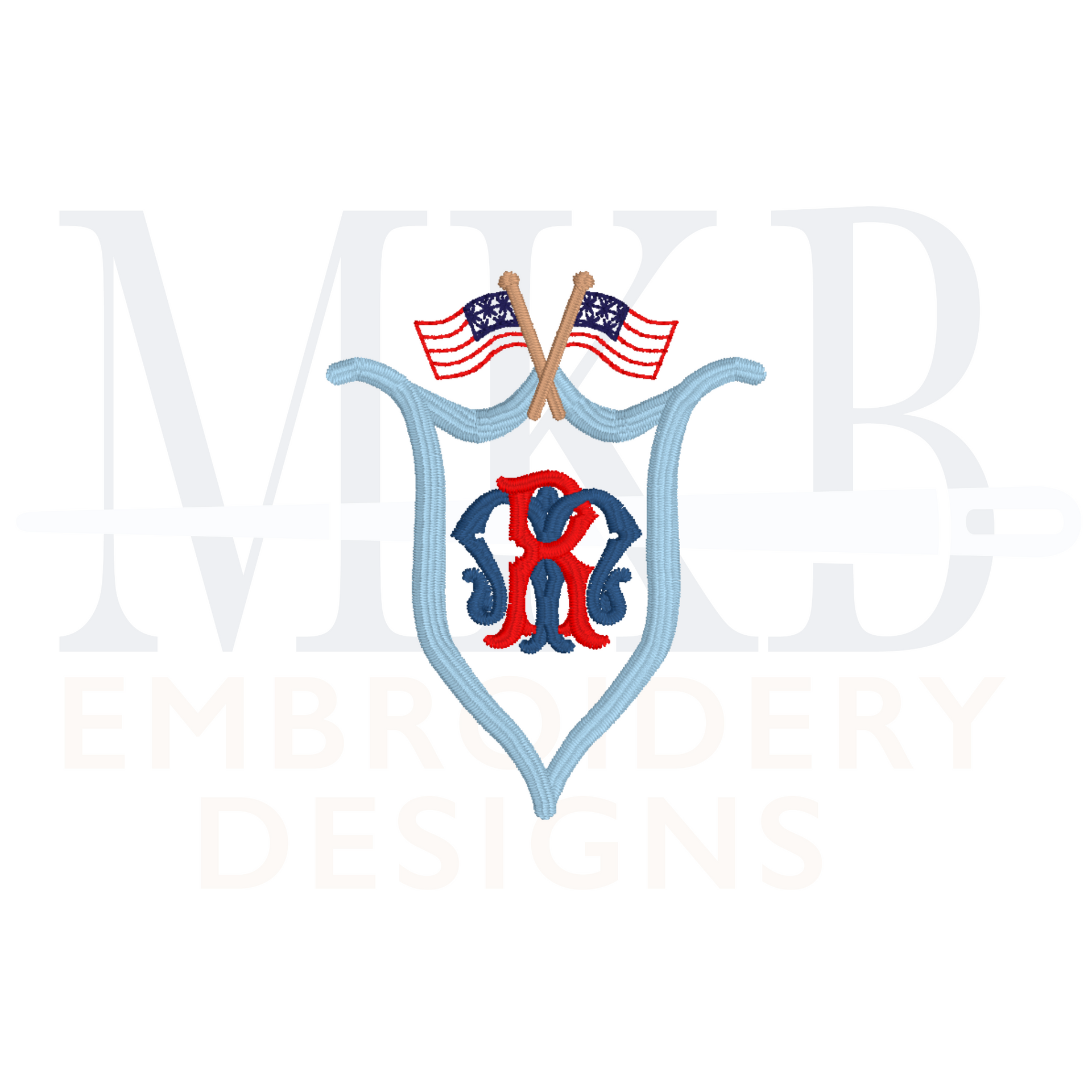 Monogram Frames and Crests Embroidery Designs – MKB Embroidery Designs