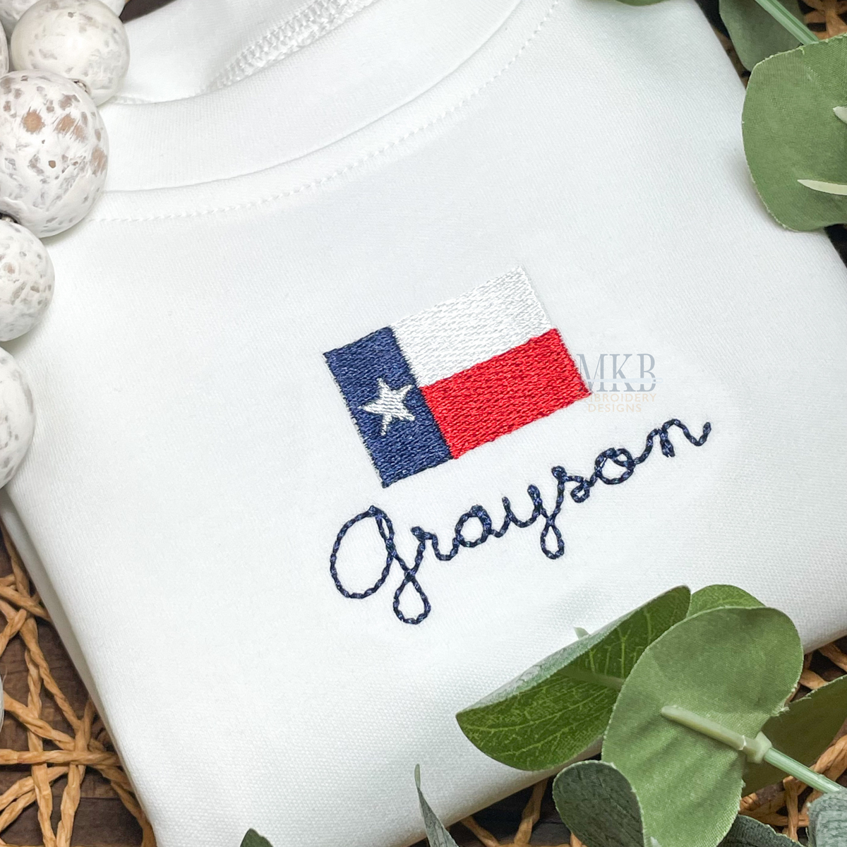 Texas Flag Mini Fill Stitch Machine Embroidery Design – MKB Embroidery ...